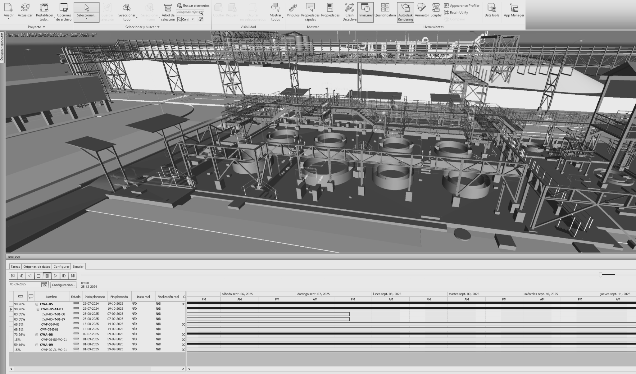 BIM 4D Simulación Secuencia Constructiva | Sonqollay